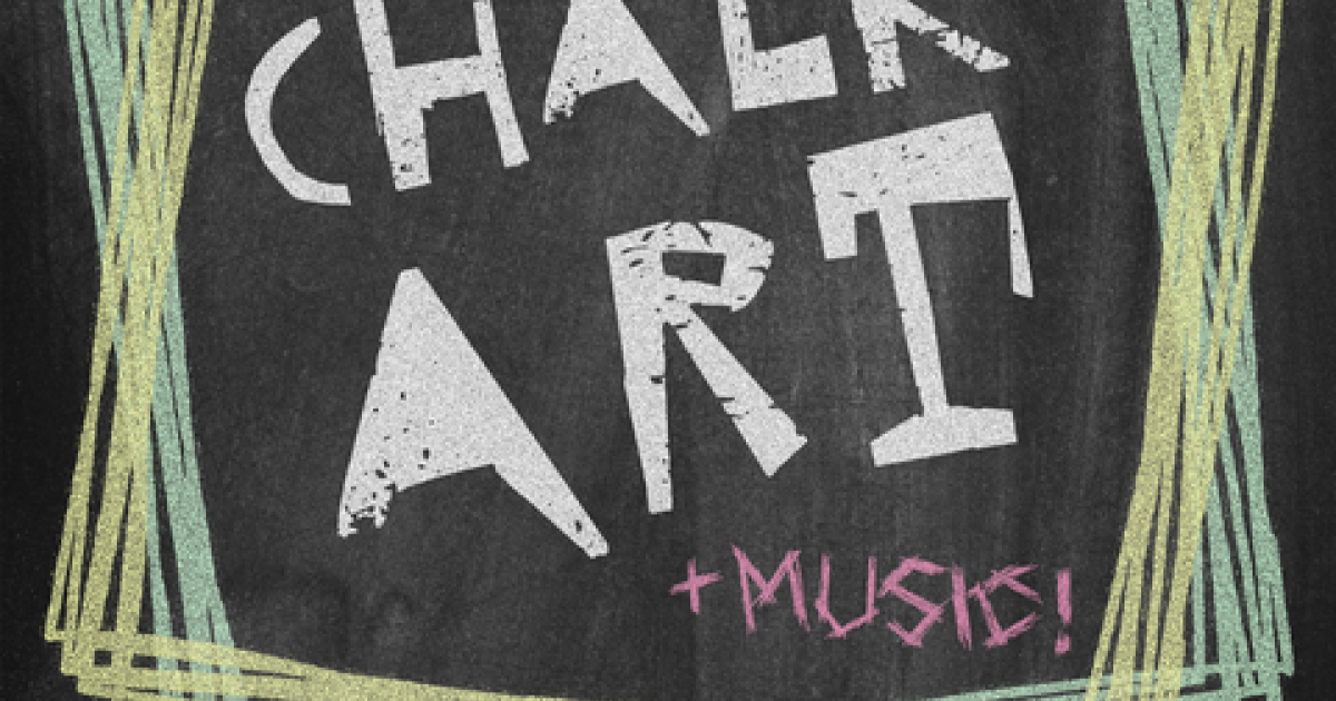 Bays Youth Voice Chalk Art Event | Mental Health Awareness Week.