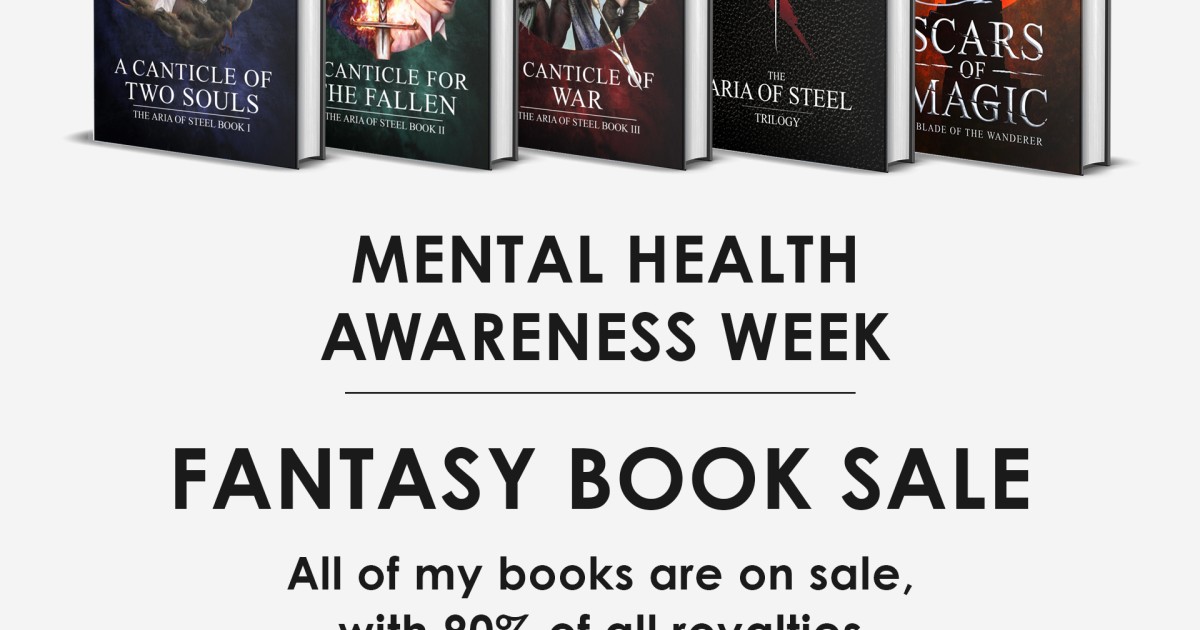 Fantasy Book Sale | Mental Health Awareness Week.