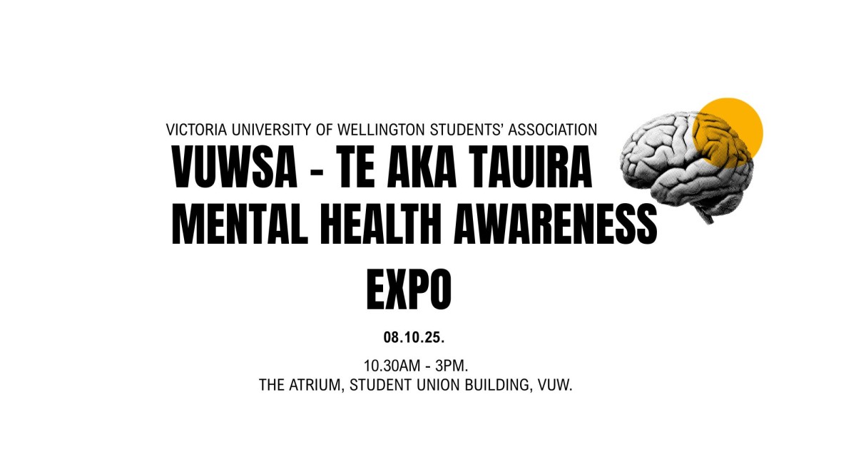 VUWSA Mental Health Awareness Expo | Mental Health Awareness Week.